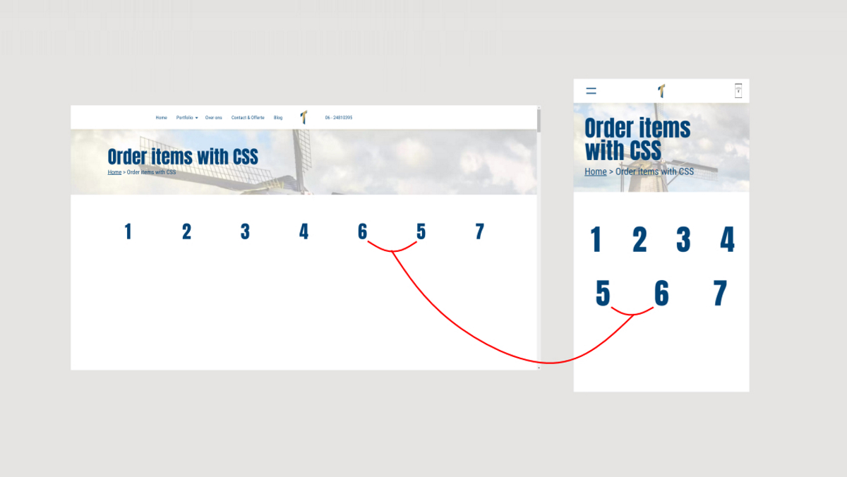 CSS Order Items On Specific Devices No Manual CSS Terluin Webdesign